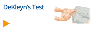 Video - DeKleyn’s Test - Patient Examination Videos
